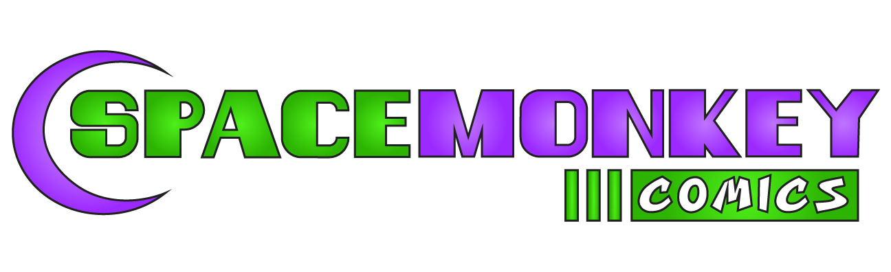 Space Monkey Comics logo